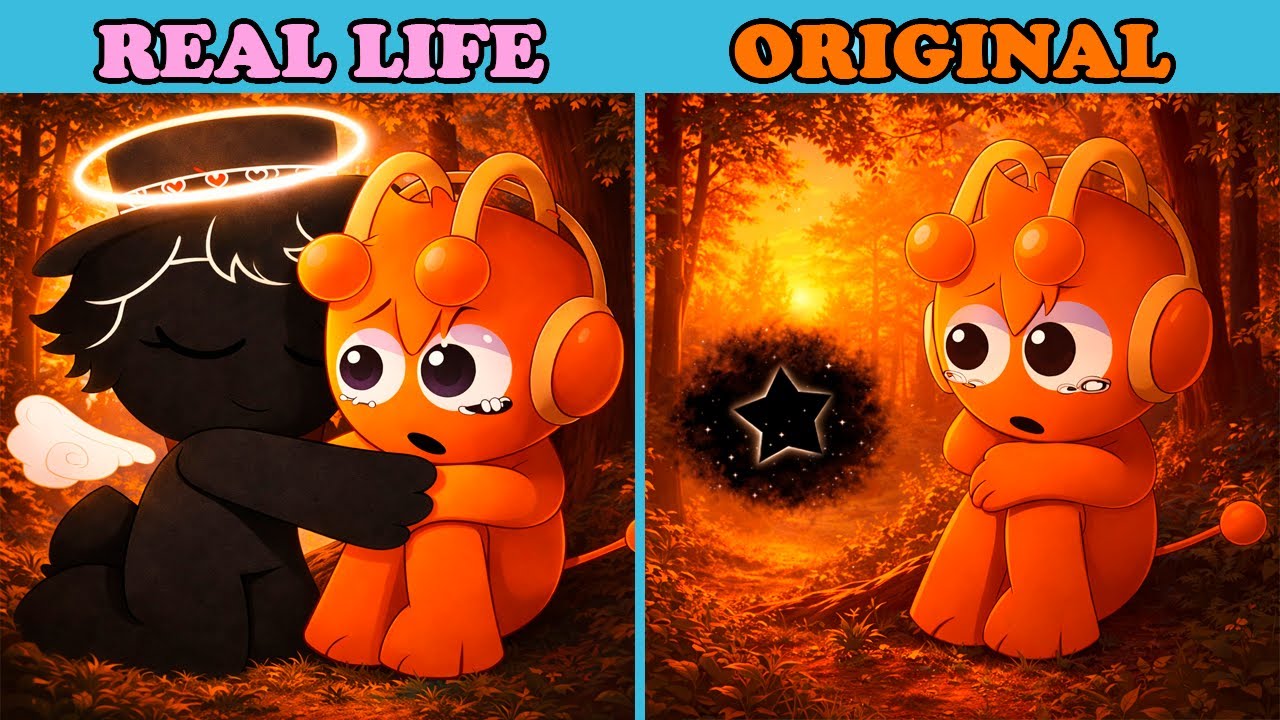 Black & Oren Under Star Light | Real Life vs Original - YouTube
