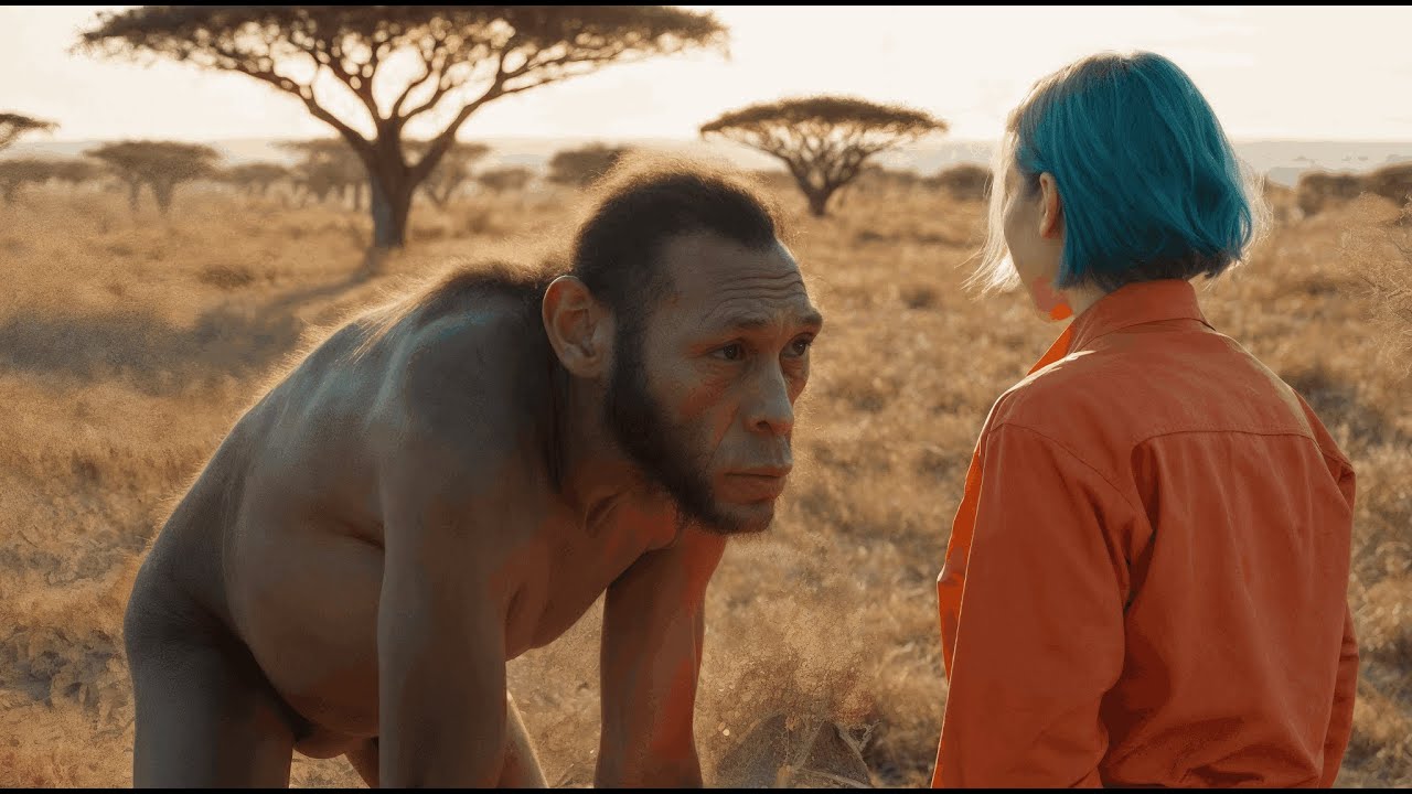 Sabertooth vs. human: rescue of early human in prehistoric era; paw SOS ...
