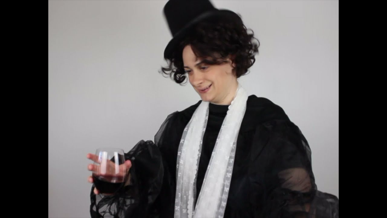 Tib Norcliffe toasts Anne Lister's birthday! - YouTube