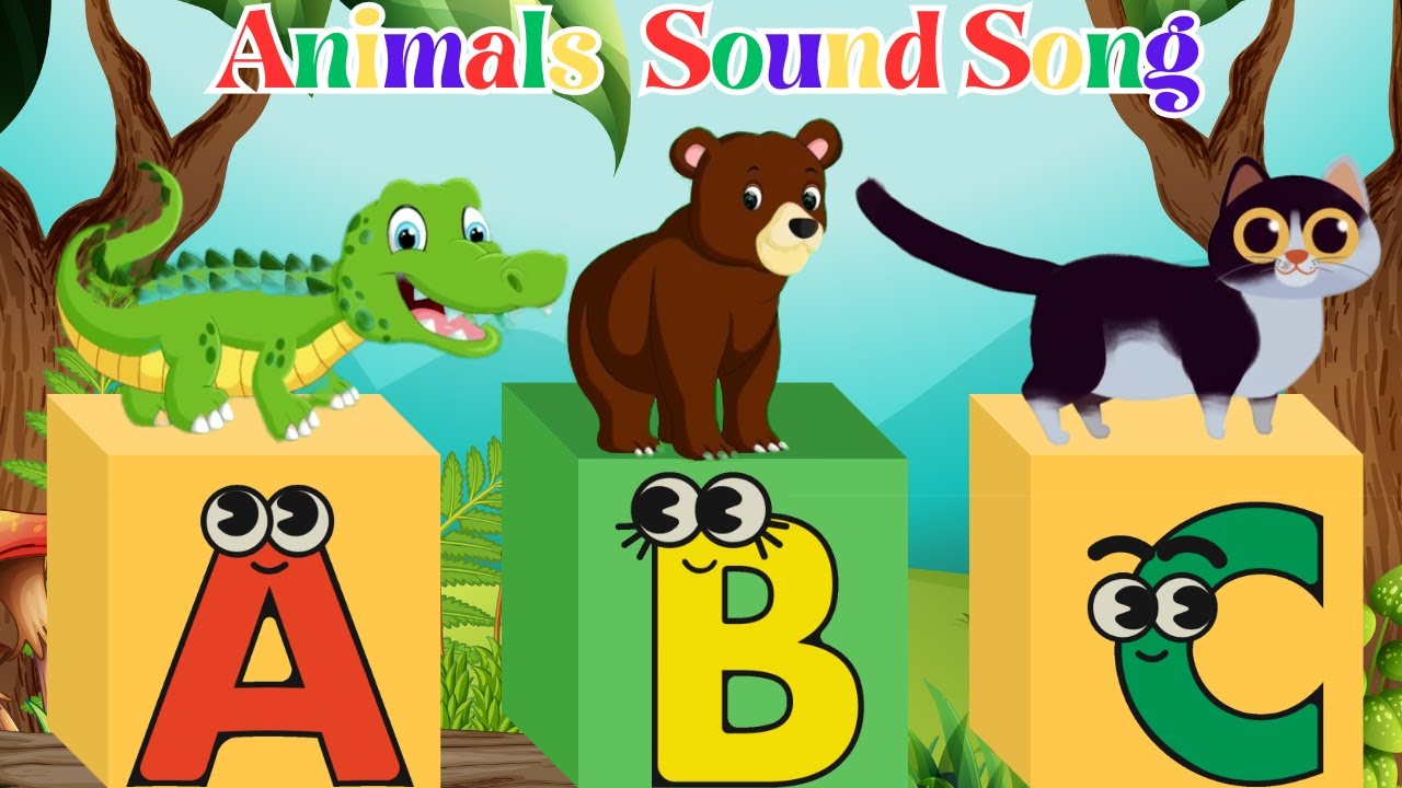 Alphabet Animals | ABC Animals Song for Kids! | ABC with Animal Friends ...