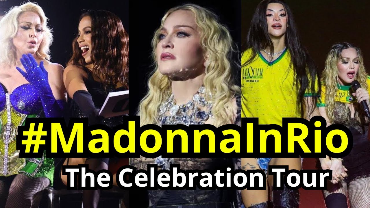 MADONNA IN RIO | GRAN cierre de GIRA "THE CELEBRATION TOUR" - YouTube