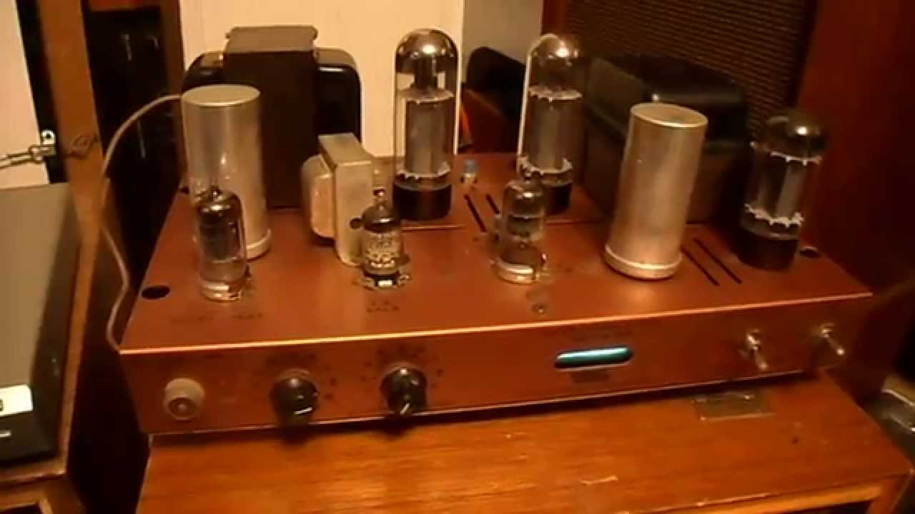 eico model 730 modulator driver - YouTube