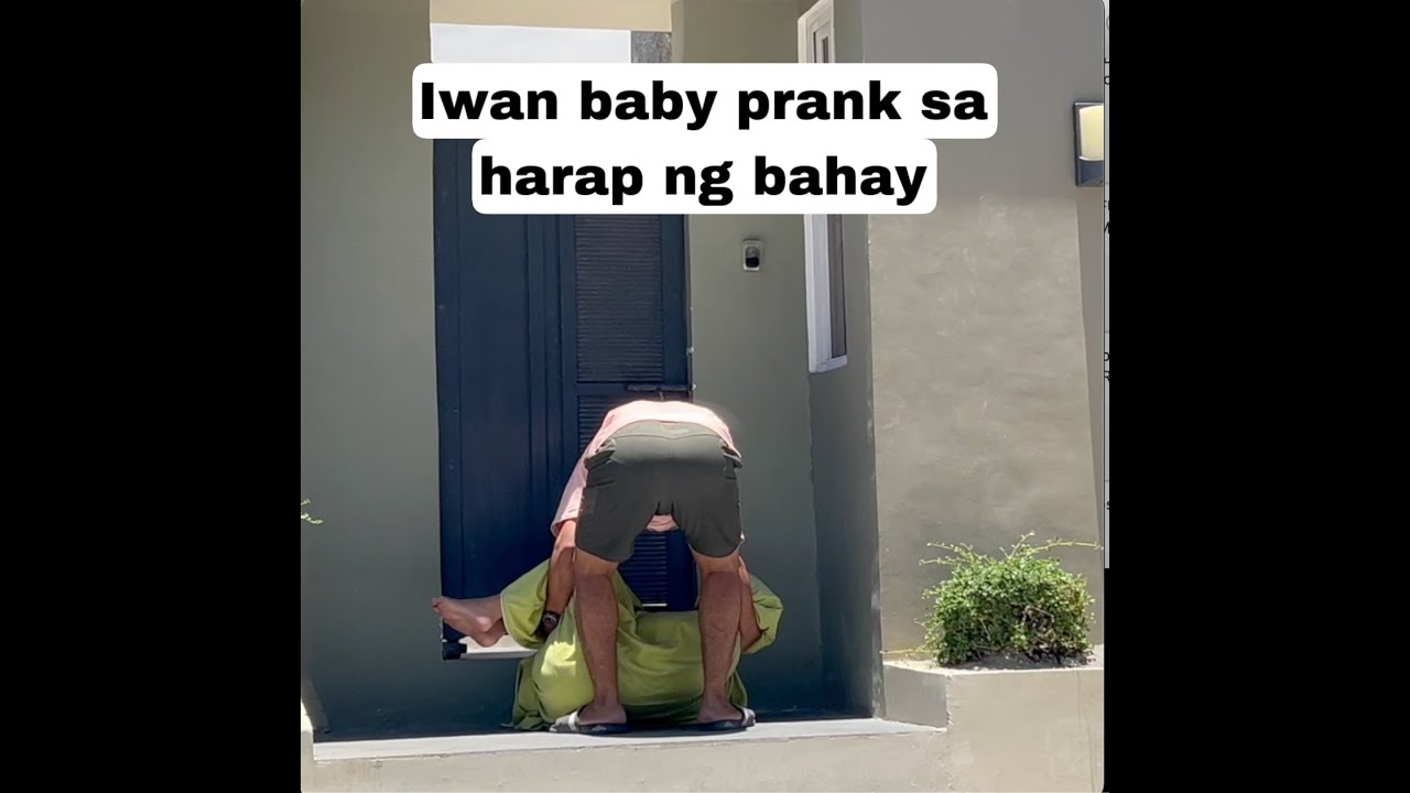 iniwang baby damulag sa harap ng bahay - YouTube