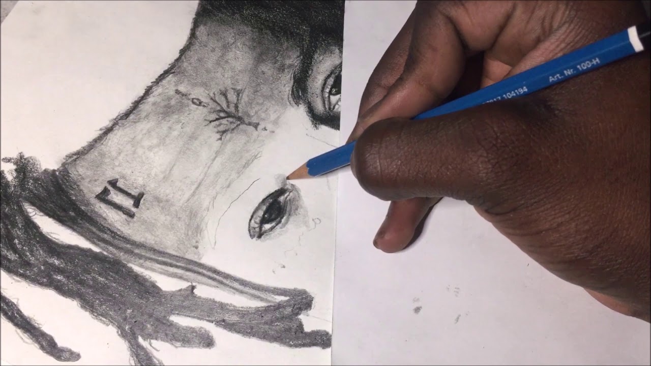 XXXTENTACION Drawing Step by Step | Godwill Art - YouTube