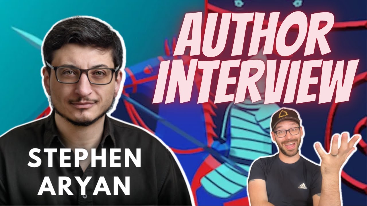 Stephen Aryan One Of My Favorite Authors! Author Interview - YouTube