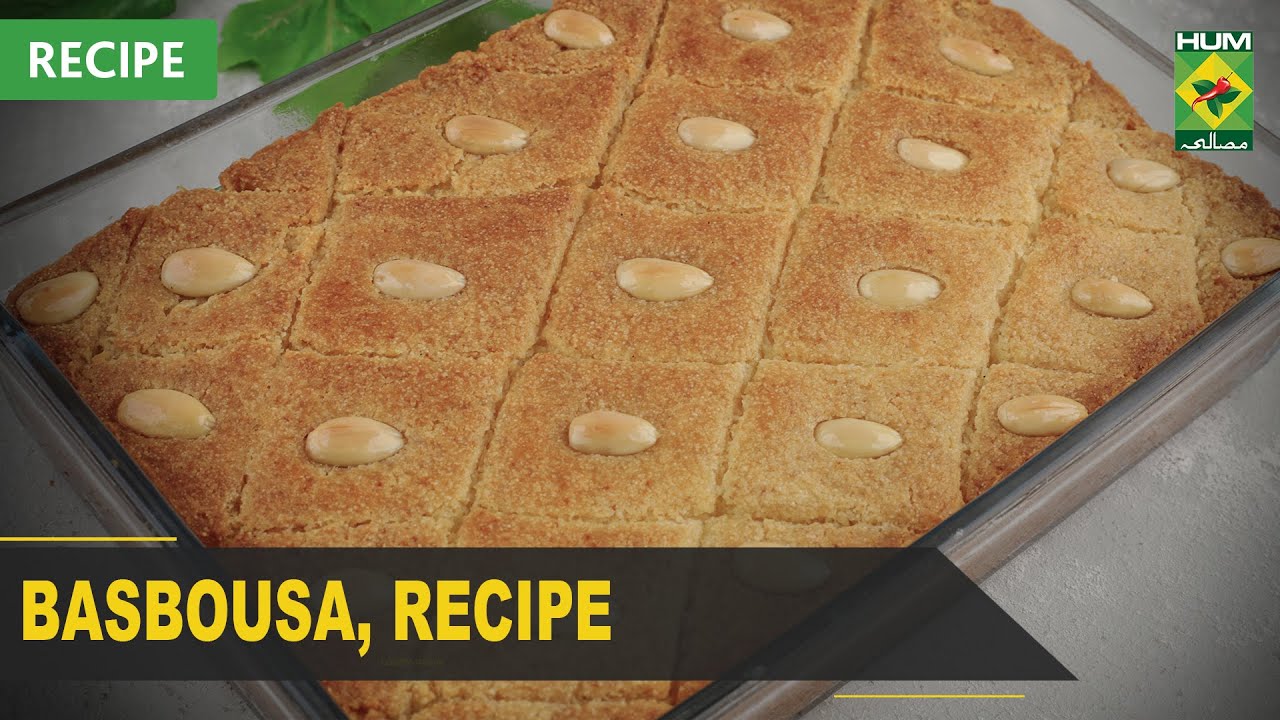 Basbousa Recipe | Quick & Healthy Recipes | Masala TV - YouTube