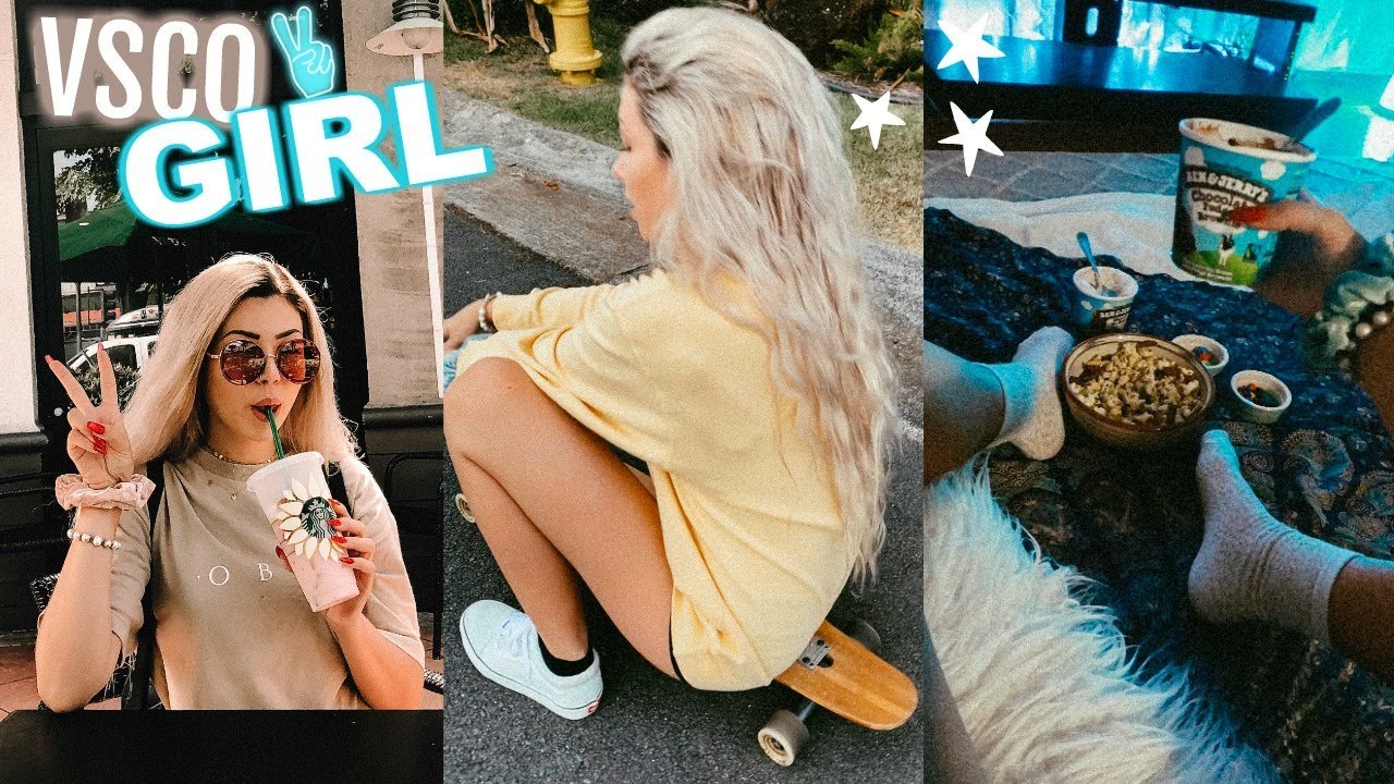 TURNING MYSELF INTO THE ULTIMATE VSCO GIRL FOR 24 HOURS! - YouTube