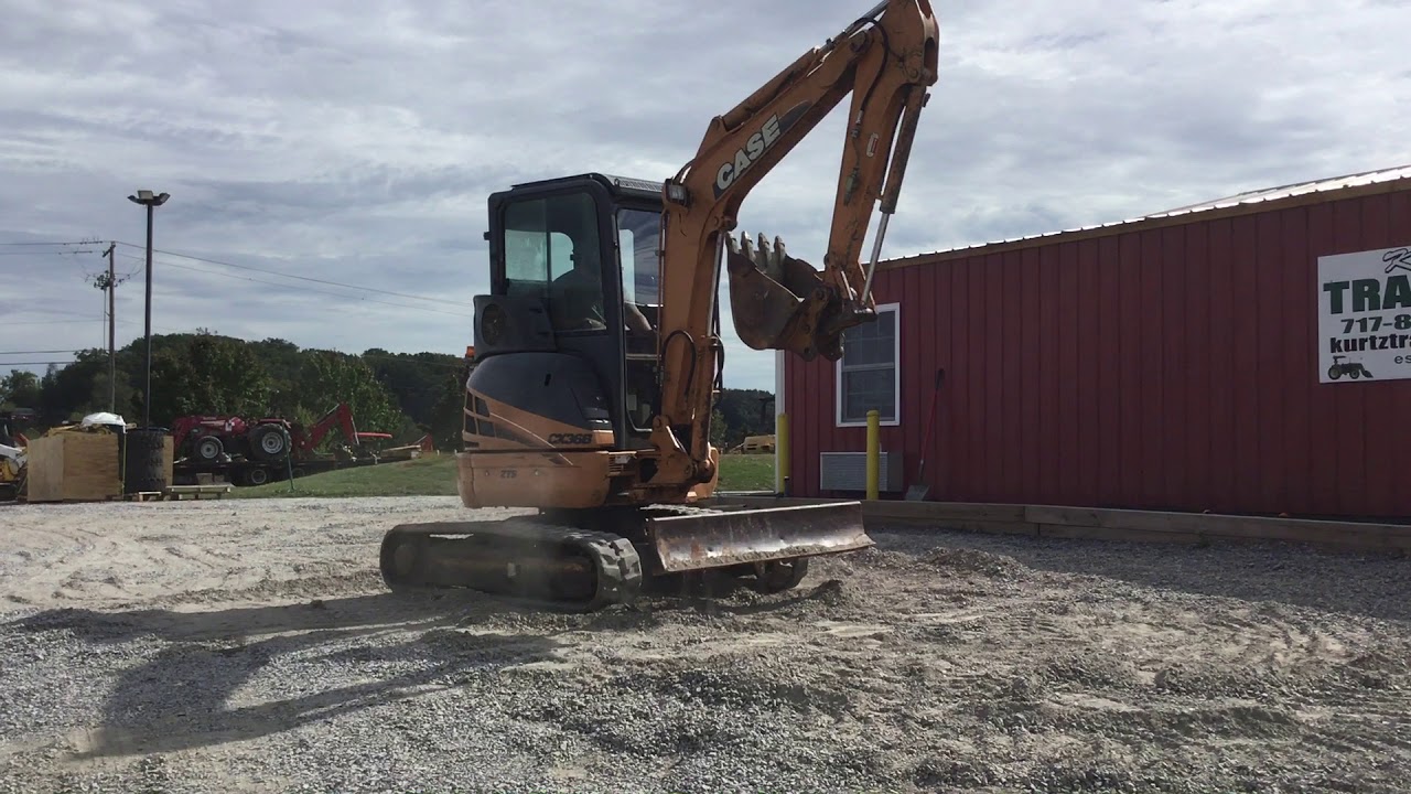 Case CX36 Mini Excavator! - YouTube