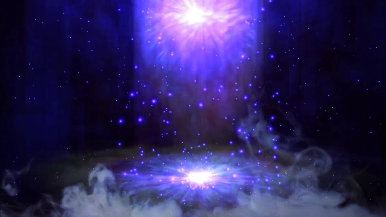 4K Magical Ground HD Blue Background With Smoke video effect 1080p ...