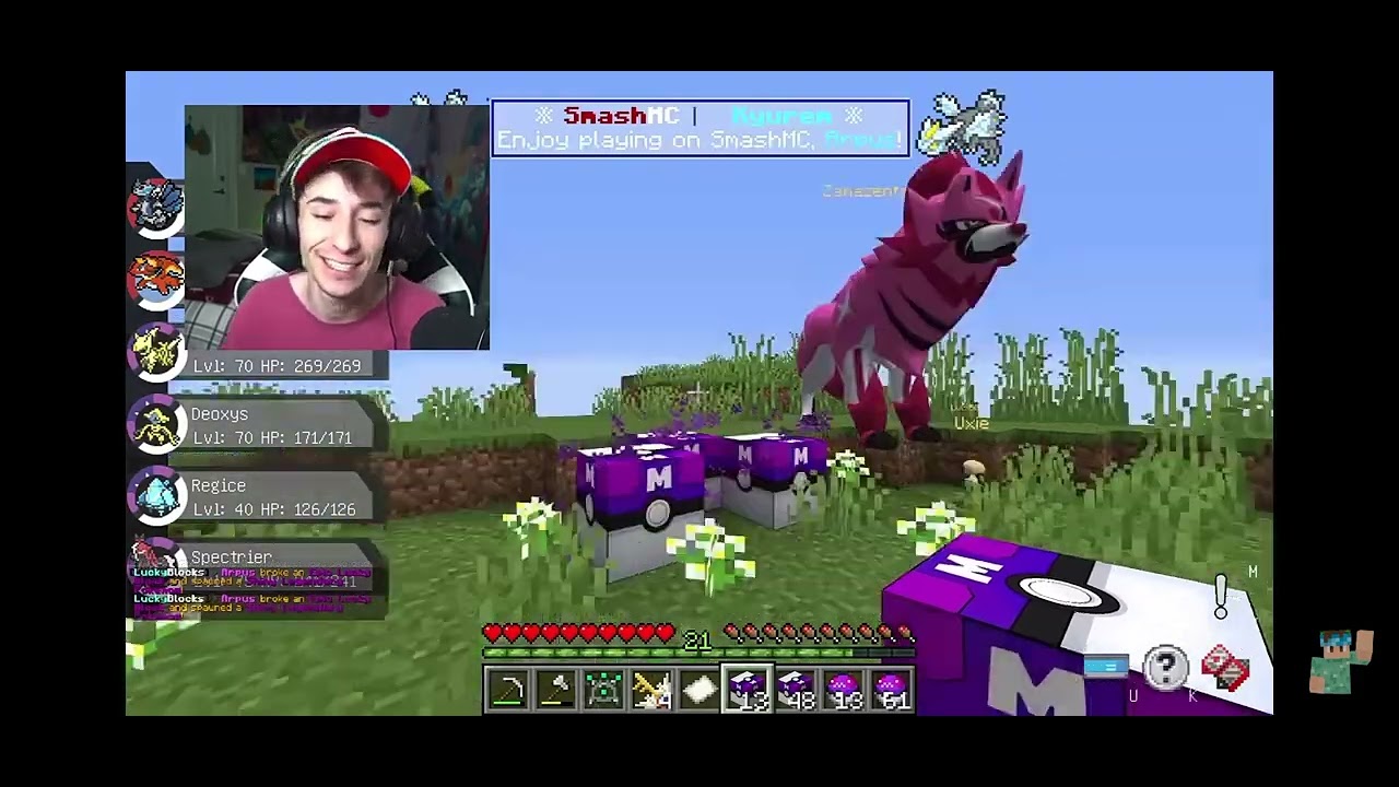 all pokemon fusion minecarft pixelmon - YouTube