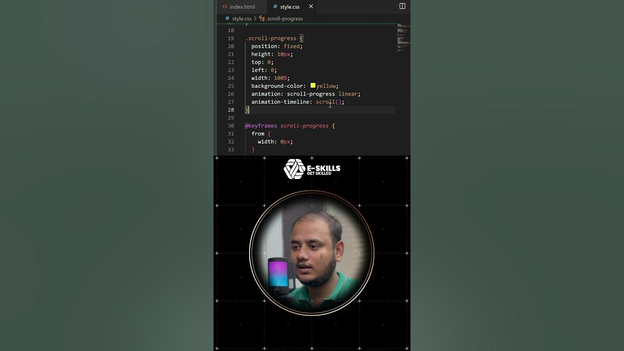 Creating A Sleek Progress Bar With Just Css 🎨🚀 Webdev Frontendchallenge Frontend