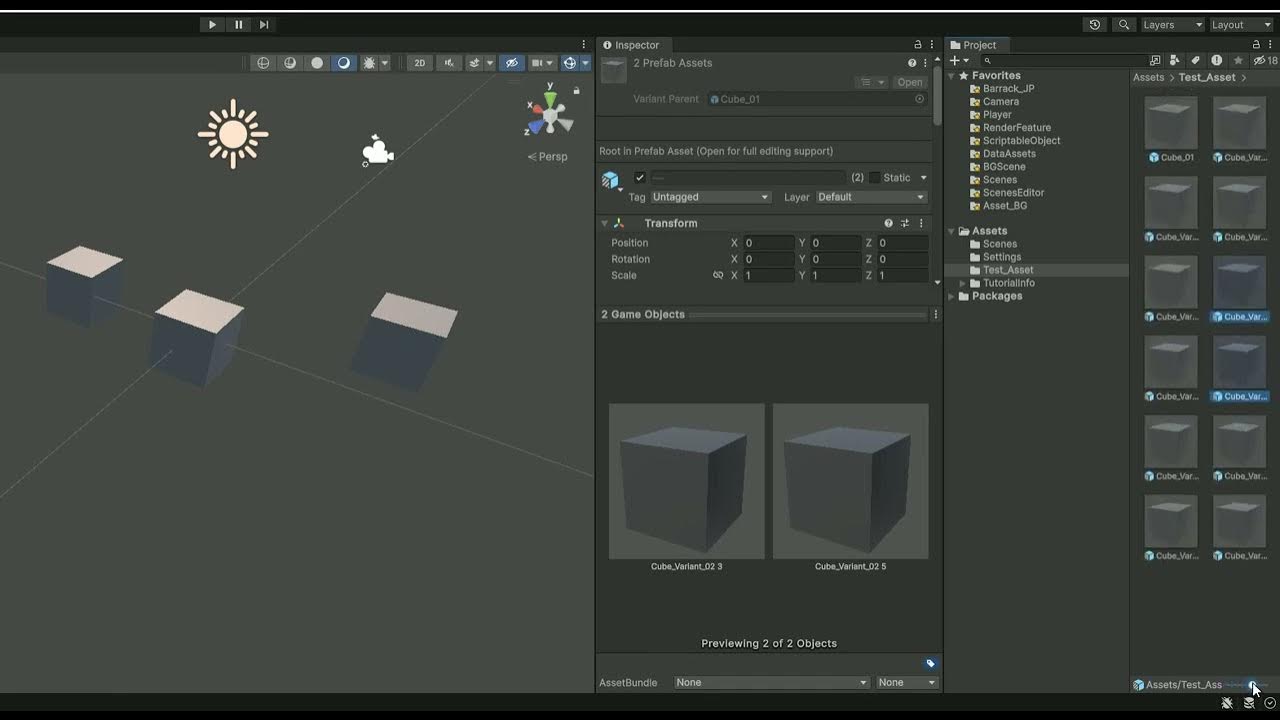 Unity 2023 2 15 Project Window selection bug - YouTube