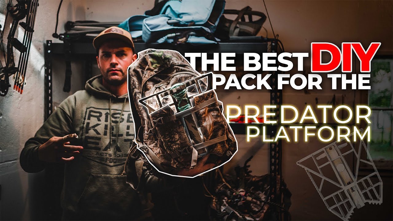 CHEAP DIY BACKPACK for the PREDATOR PLATFORM!! - YouTube