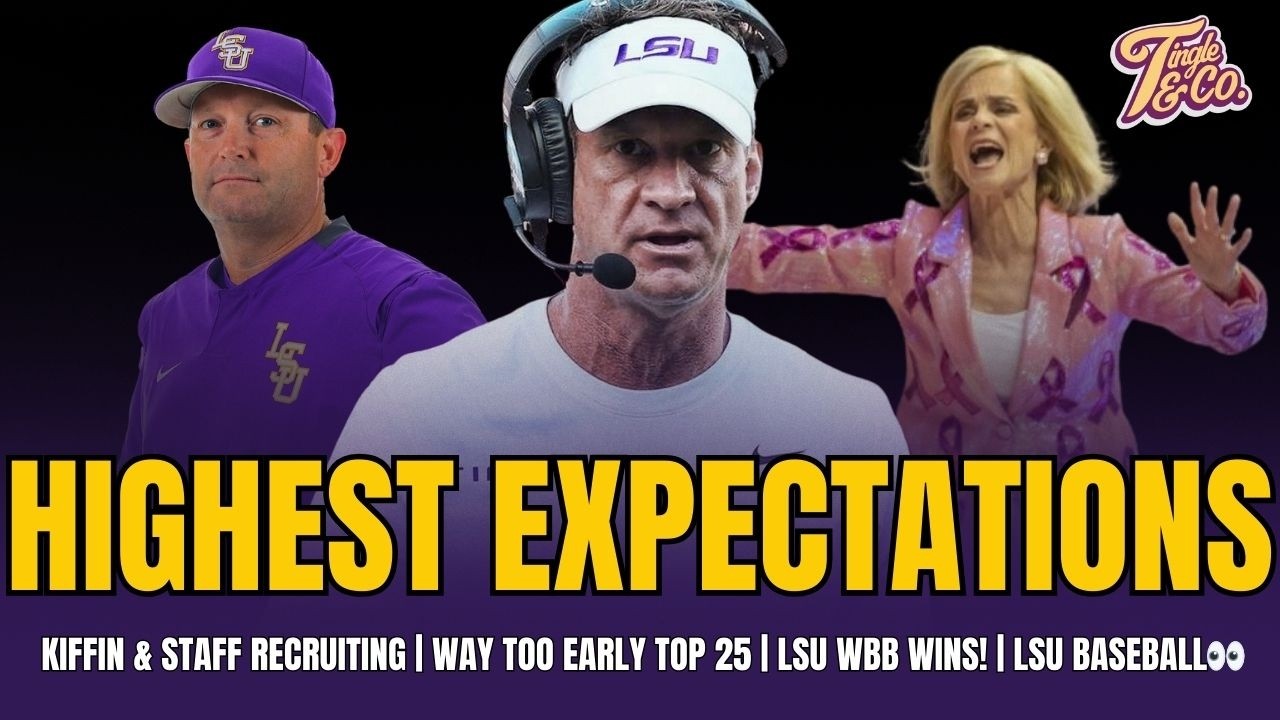 LSU Football | Where Do The Tigers Land On The Way Too Early Top 25 ...