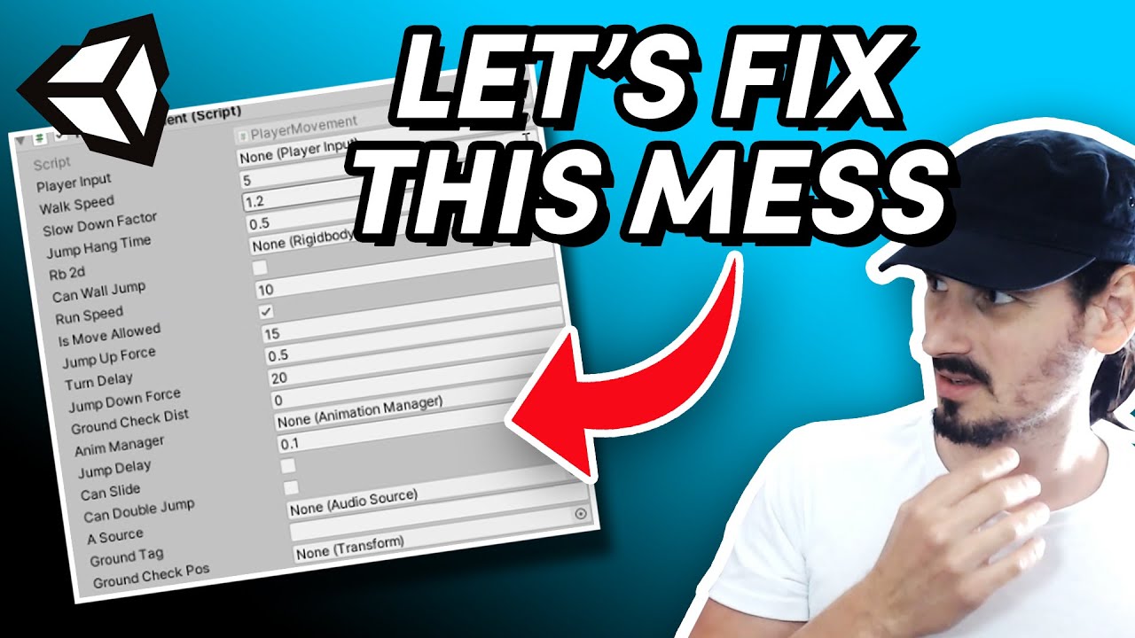 3 Tips to Escape Unity Inspector Panel Hell - YouTube