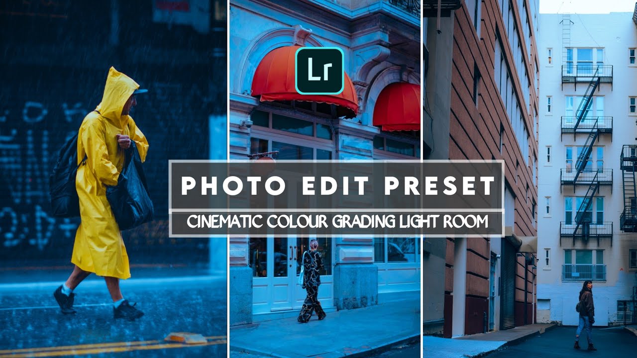 Light room || cinematic Blue tone colour grading || preset #lr - YouTube