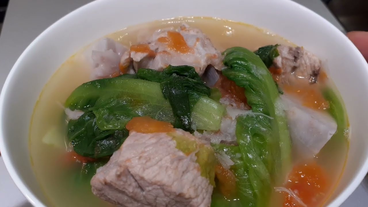 THE BEST GABI OR TARO SOUP WITH PORK BONE. TEACH YOU TECHNIQUE THAT YOU ...