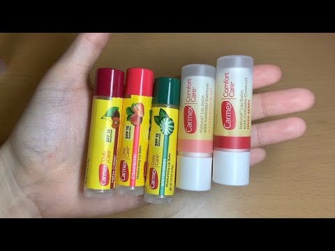 #립밤 카멕스 립밤 5종 리뷰/carmex lip balm review - YouTube