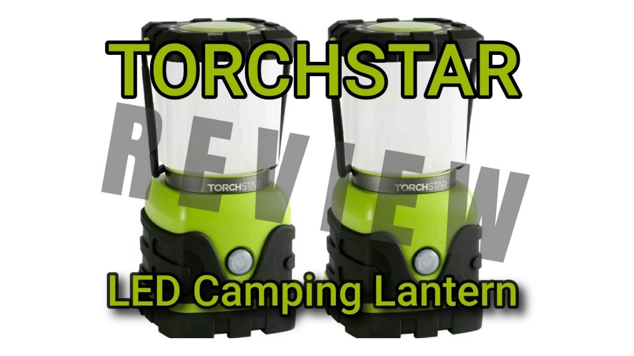TORCHSTAR 2 Pack Rechargeable LED Camping Lantern Review - YouTube