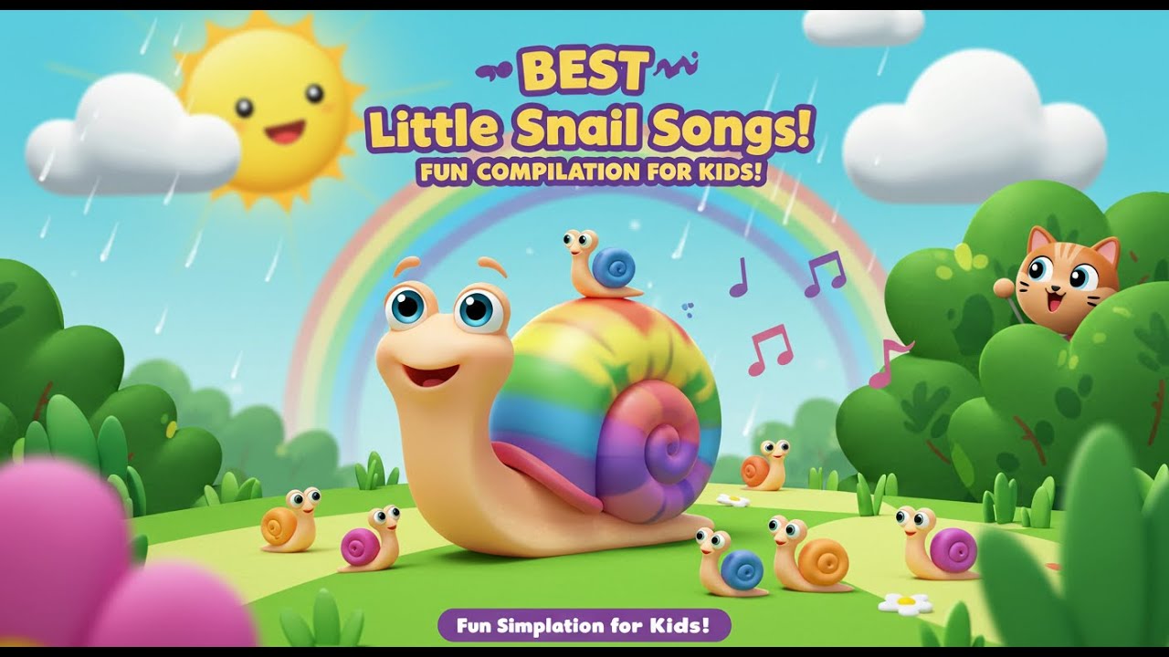 🎵 "Little Snail" 🐌 EP 02 - Fun Kids' Song & Nursery Rhyme! 🎵 - YouTube