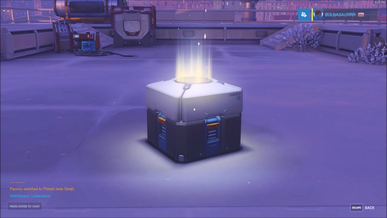 LOOT BOX UNBOXING - Young Genji legendary skin - YouTube