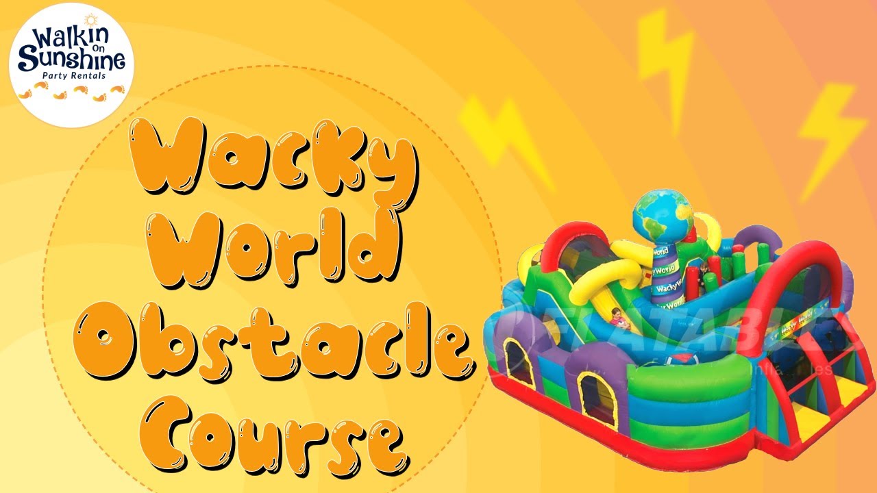 Wacky World Obstacle Course - YouTube