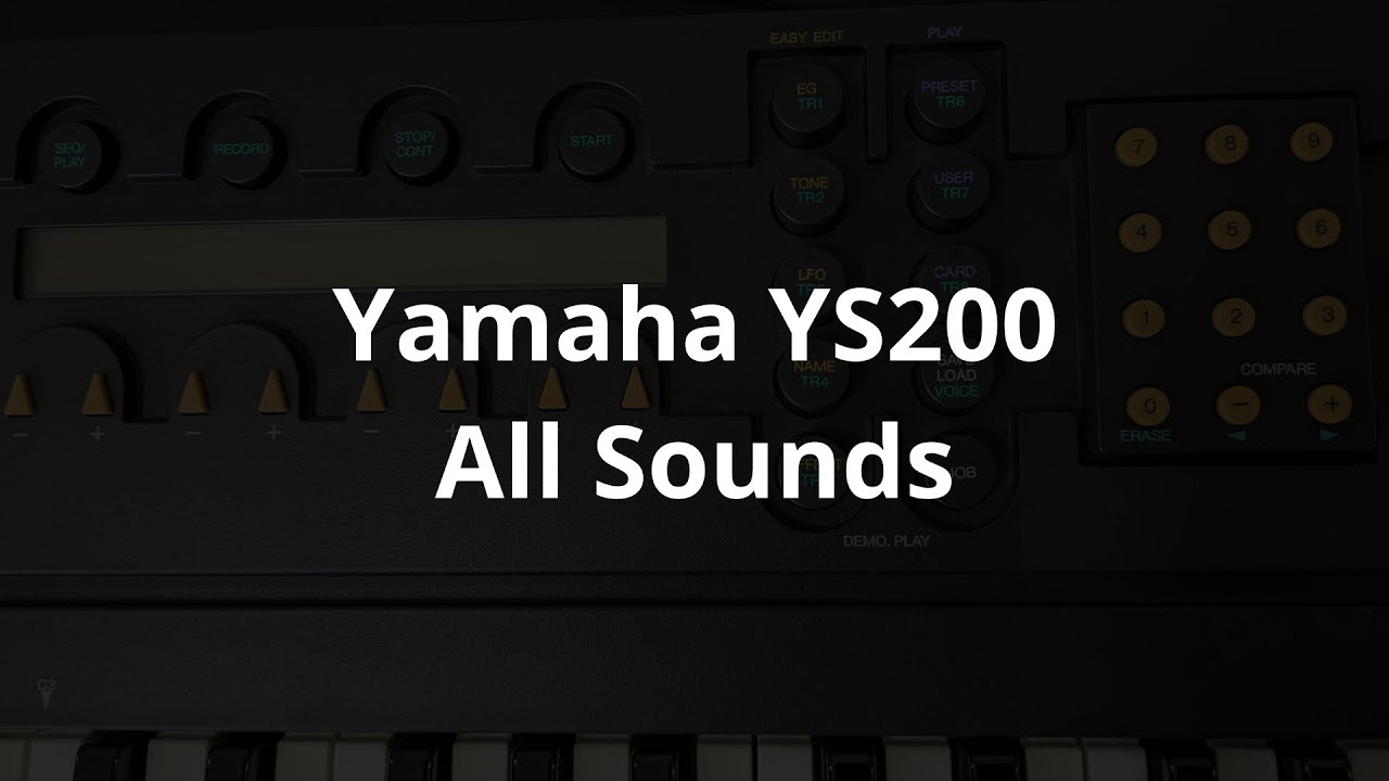 Yamaha YS200 - All Sounds - YouTube