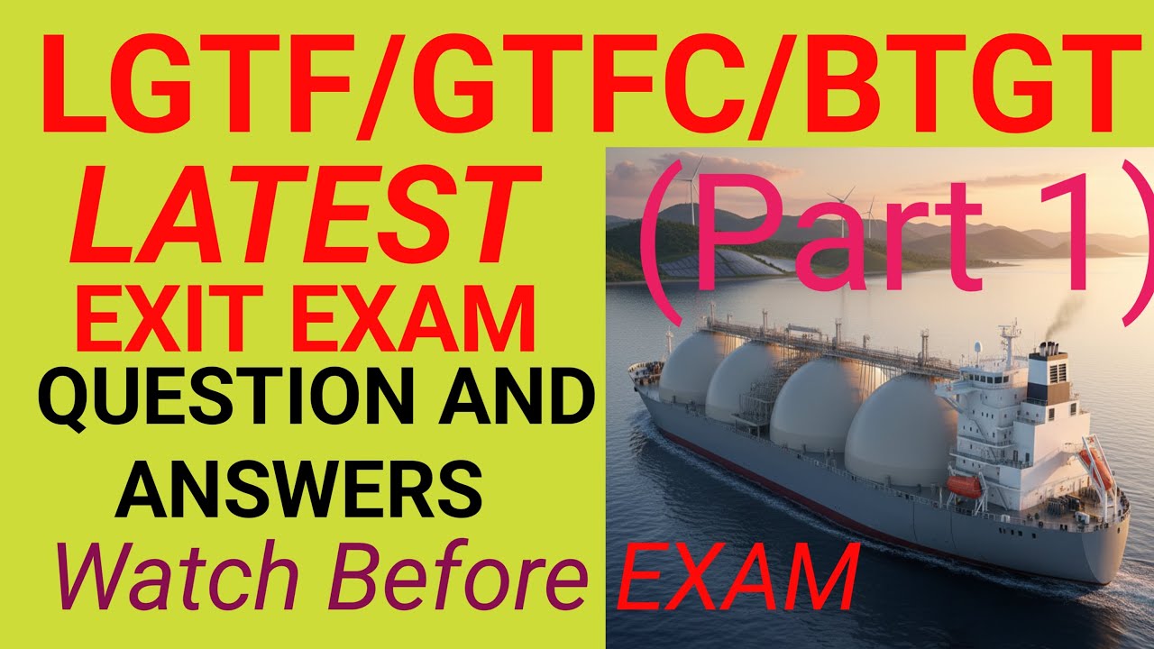 LGTF EXIT Exam Question and Answers | GTF MOST Important Questions | DG ...