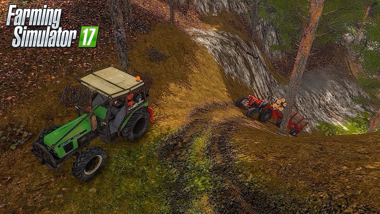 Transporting logs | UTH 17 Forestry | Farming Simulator 2017 | Episode ...