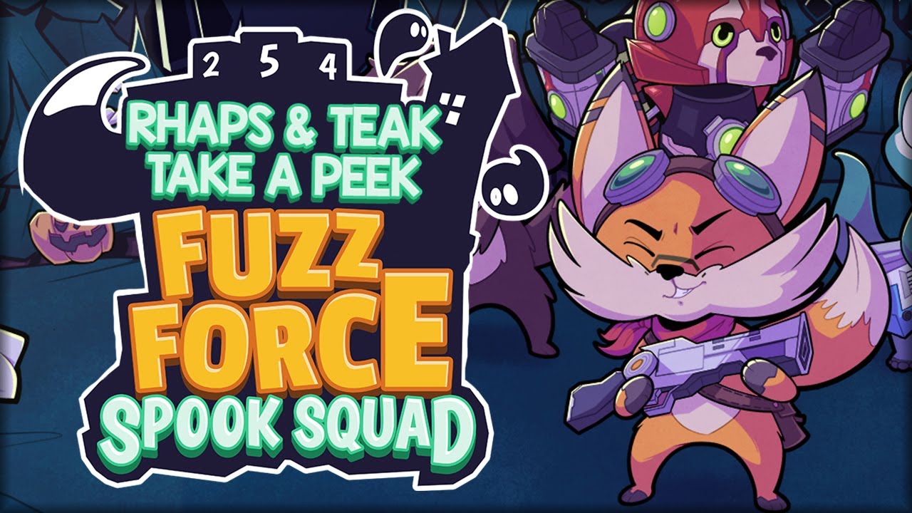 Dicey Deckbuilder Roguelike | Rhaps & Teak Take a Peek: Fuzz Force Spook Squad - YouTube