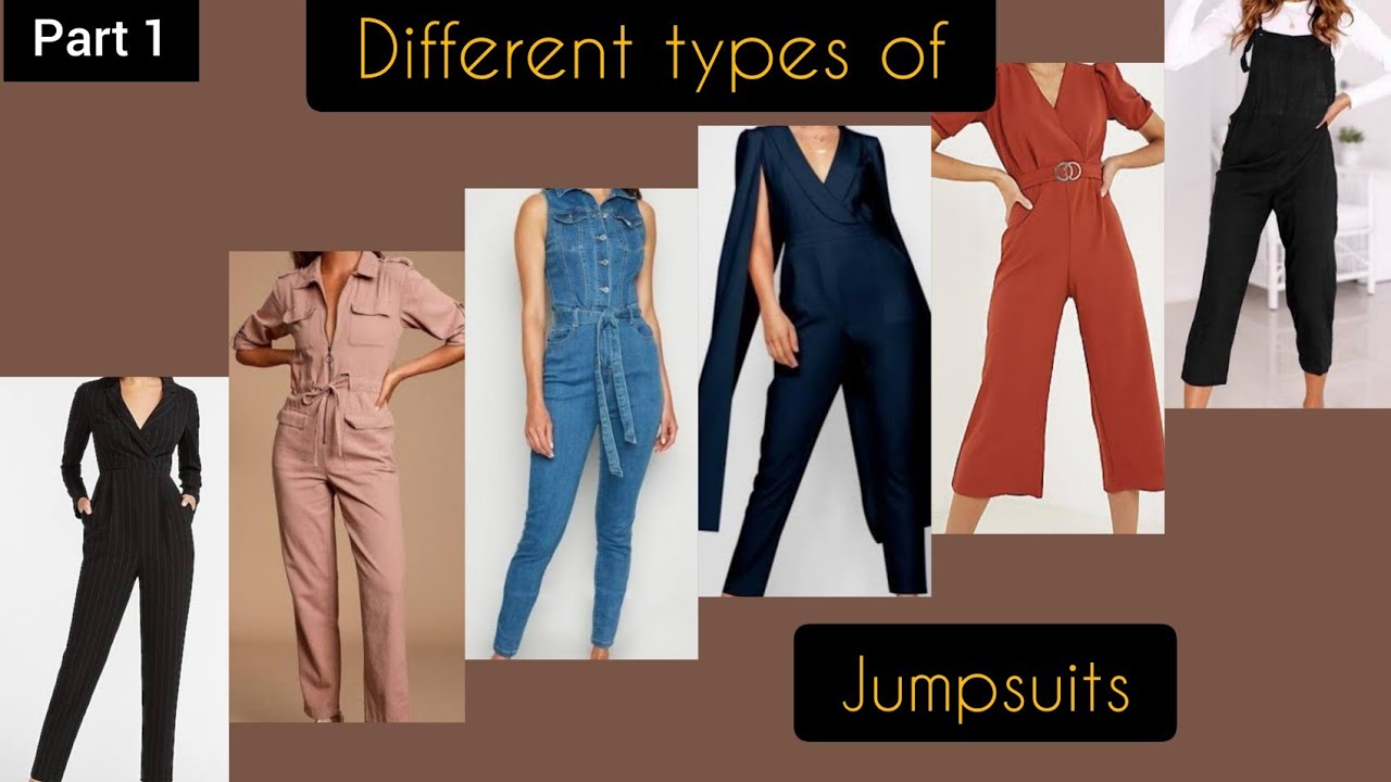 Different types of jumpsuits||part 1|| Girly things - YouTube