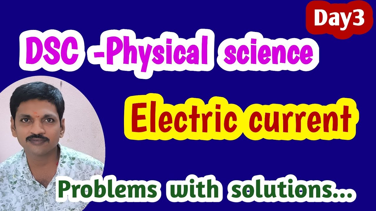 Electric current- problems#dsc2024 #dscschoolassistant # - YouTube