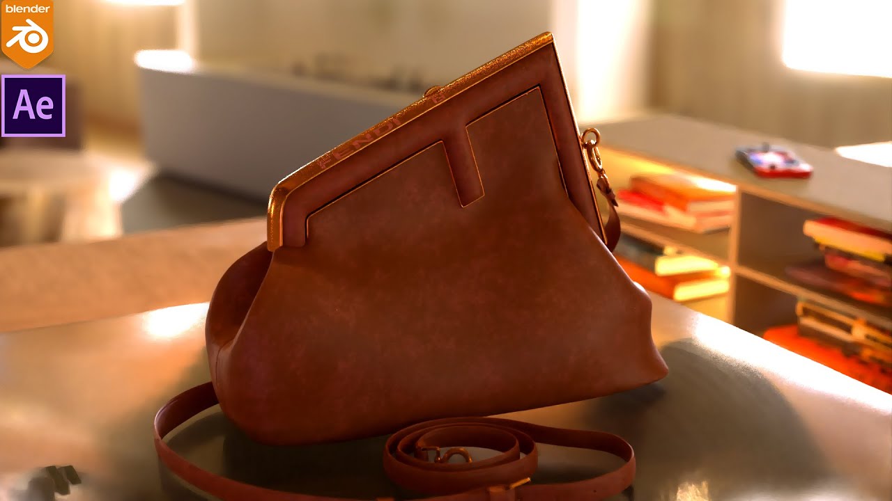 Fancy handbag Product animation / Blender 3D - YouTube