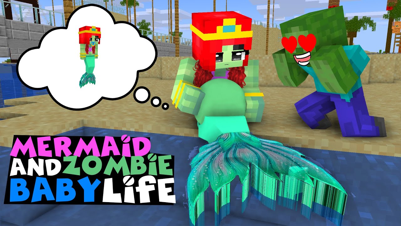 Mermaid and Zombie Life Cute Story - YouTube