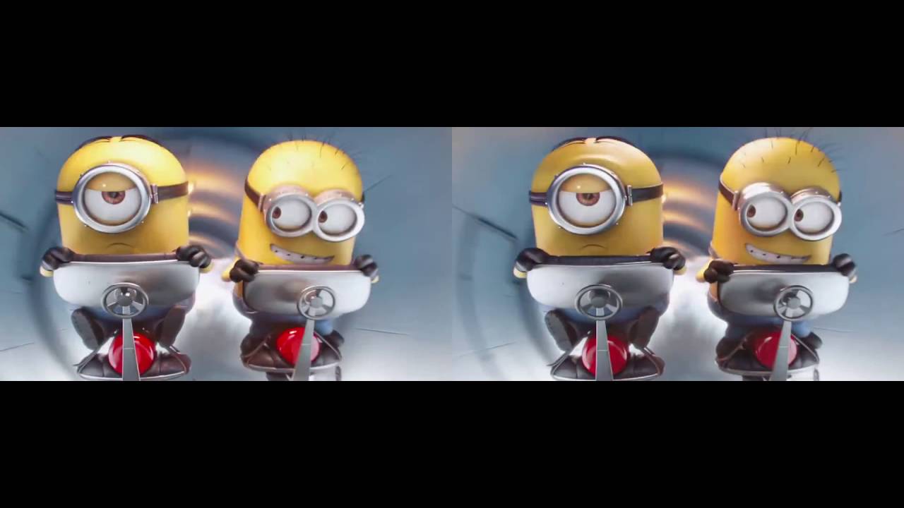 Minions Animated Teaser in 3D (SBS) - YouTube