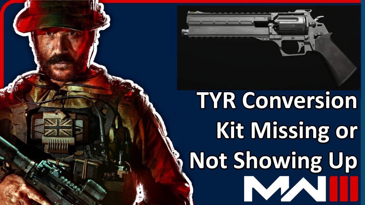 How To Fix MW3 TYR Conversion Kit Missing or Not Showing Up - YouTube