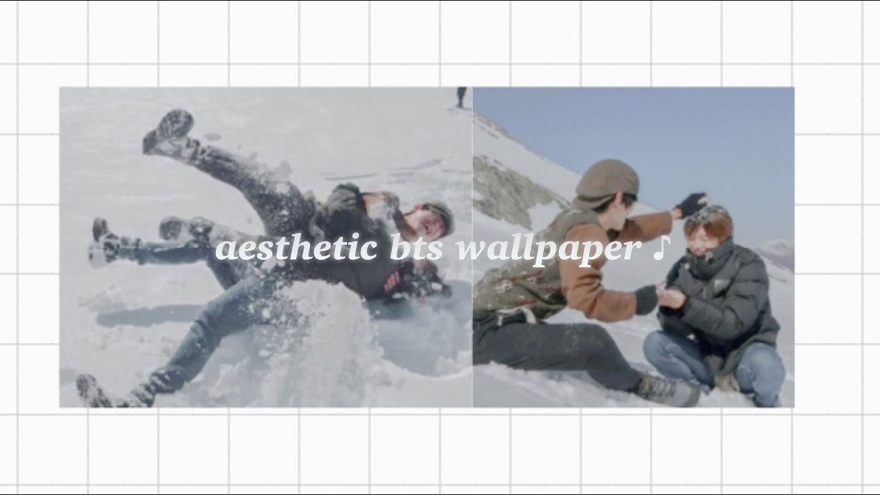 edit w/ me ; how to make aesthetic bts wallpaper | kpop aesthetic phone ...