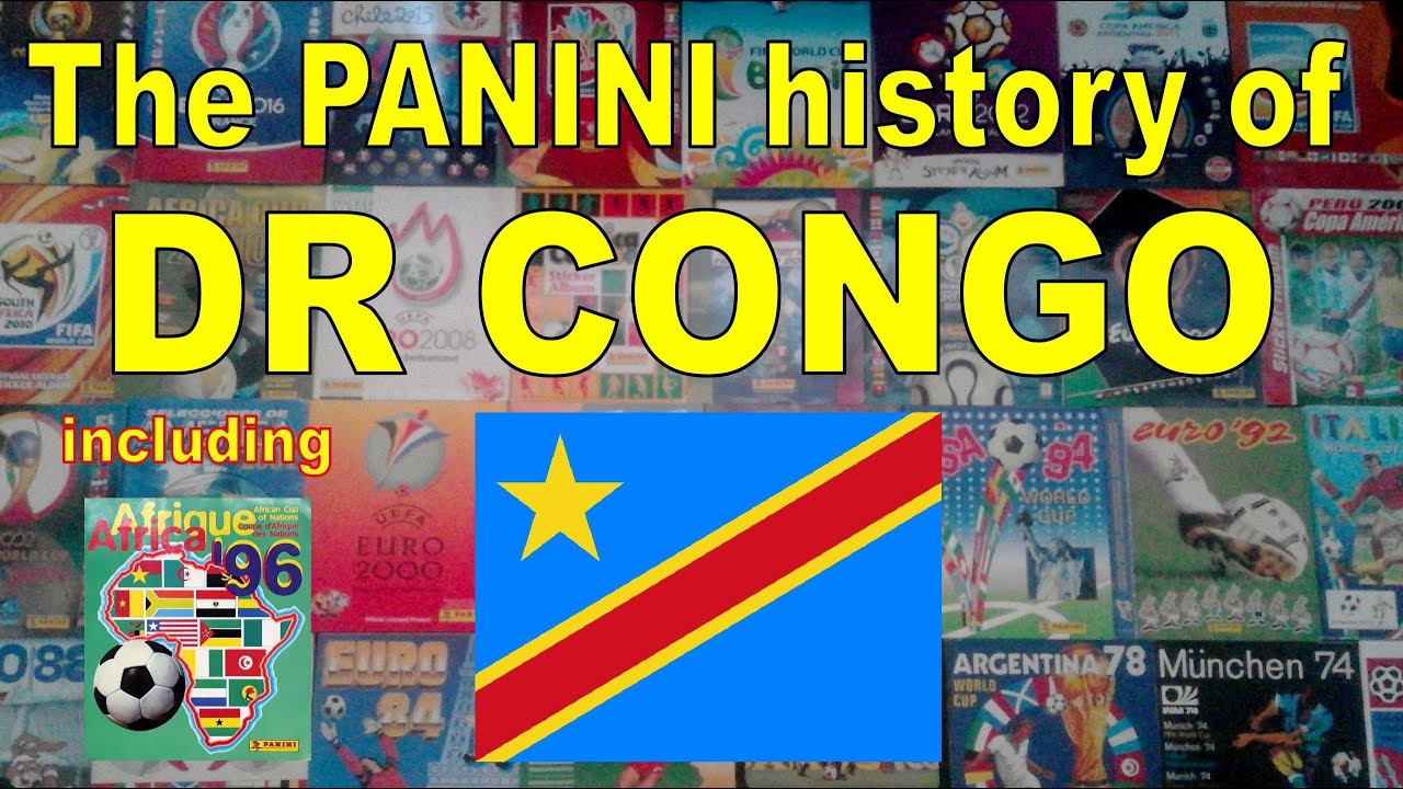 The Panini history of DR Congo (Men's Soccer Team Zaire) - YouTube