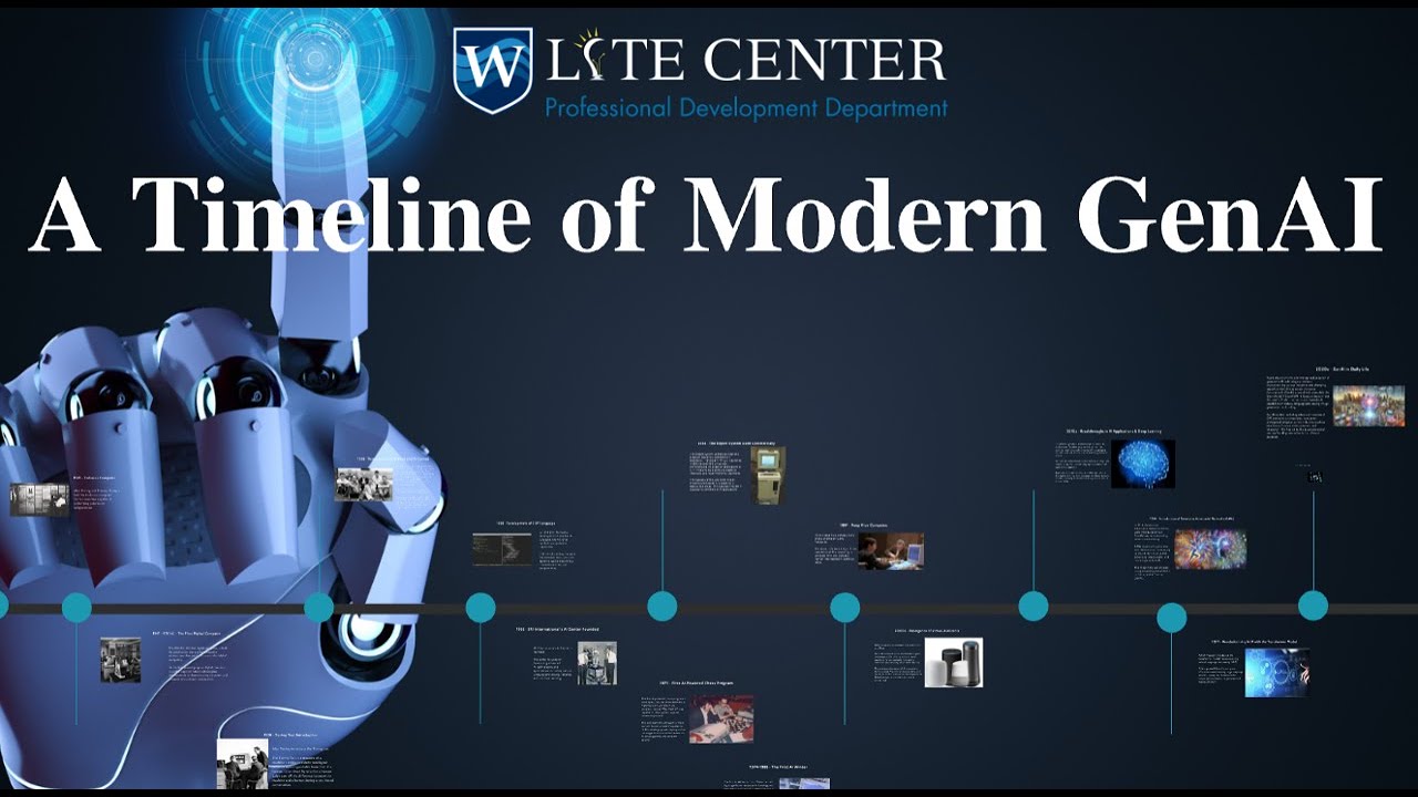 A Timeline of Modern GenAI - YouTube