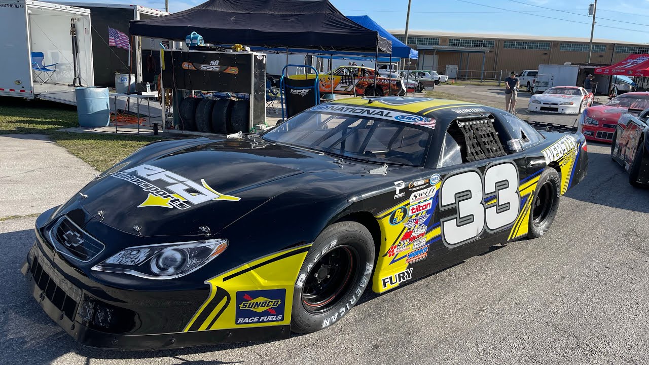 Auburndale Speedway| Super Late Model Twin 50 #1| Daniel Webster| 3/30 ...