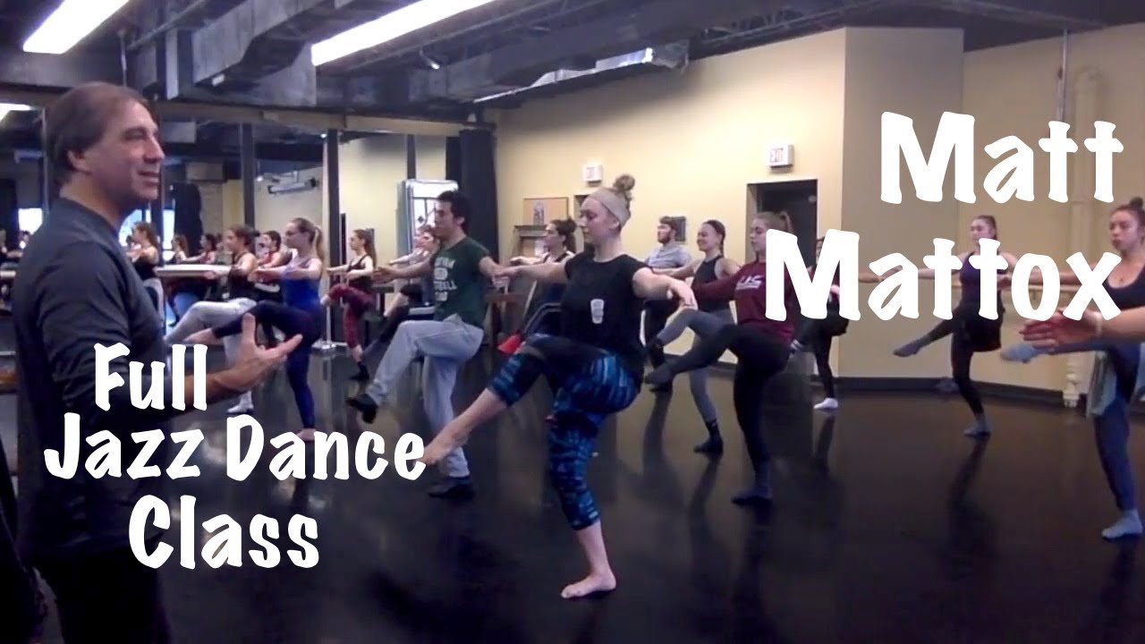 Matt Mattox Freestyle Jazz Dance Technique Class with Bob Boross - YouTube