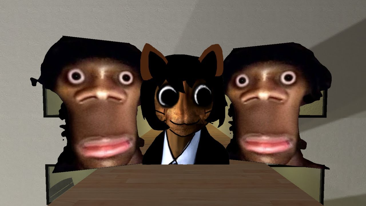 POV AUUGHH VS FUNNY FACE OBUNGA???#gmod #nextbots - YouTube