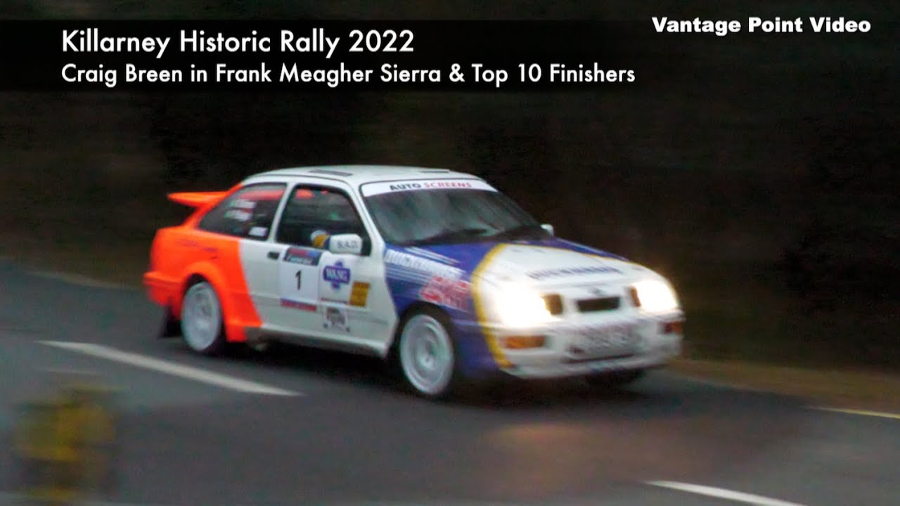 Killarney Historic Rally 2022 Craig Breen in Frank Meagher Sierra & Top ...