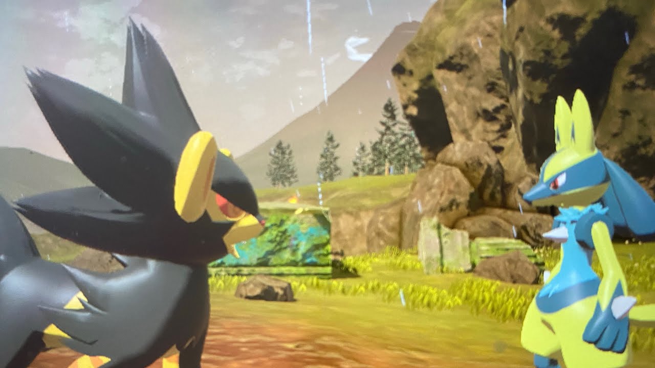 Shiny meets Shiny Pokémon legends : Arceus - YouTube