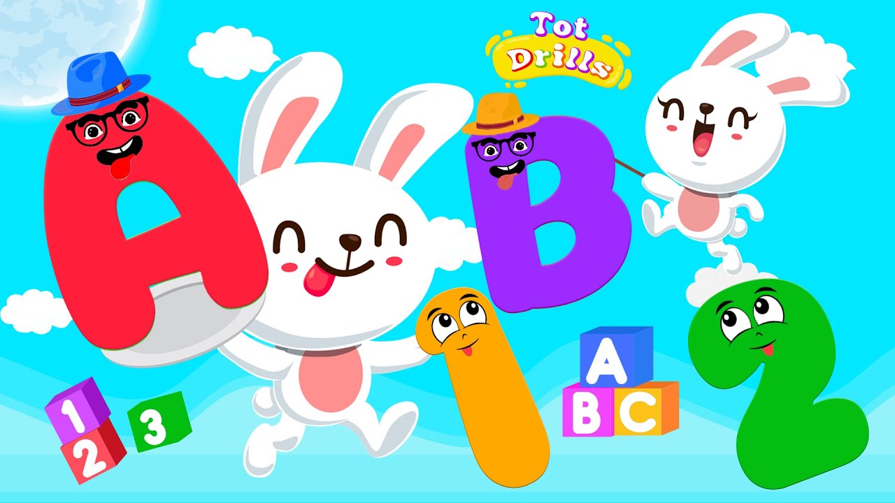 ABC and 123 learning for 2 year olds | The Best of Toddler Fun Learning ...