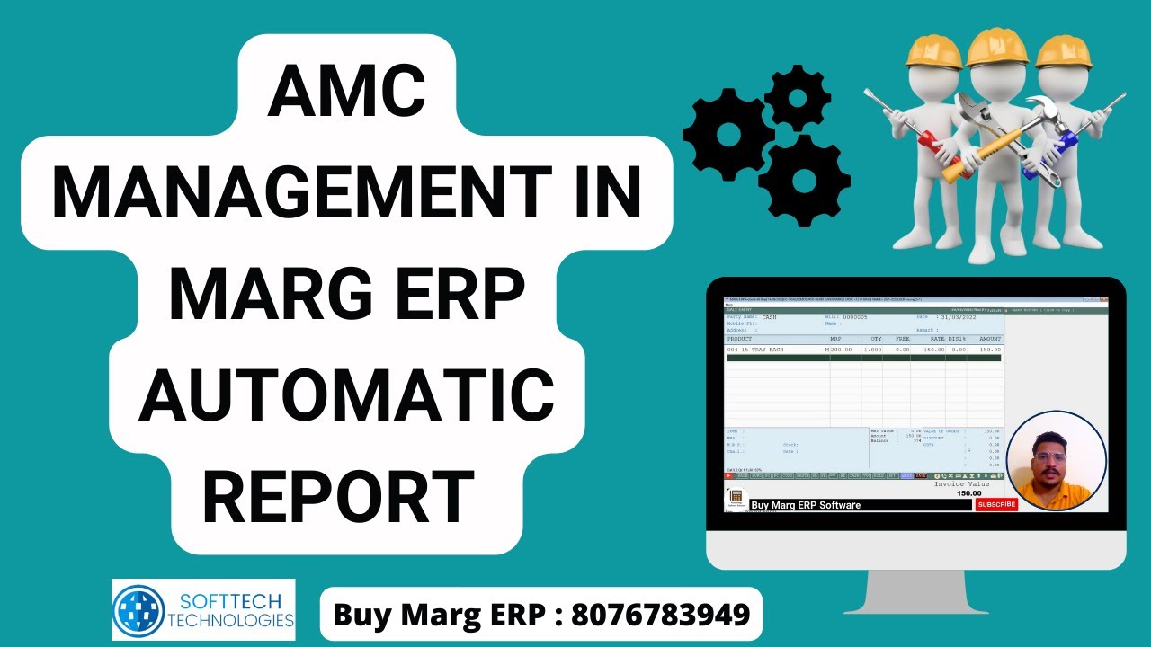 How to Setup AMC in Marg ERP | Warranty, Services, Renewal Yearly ...