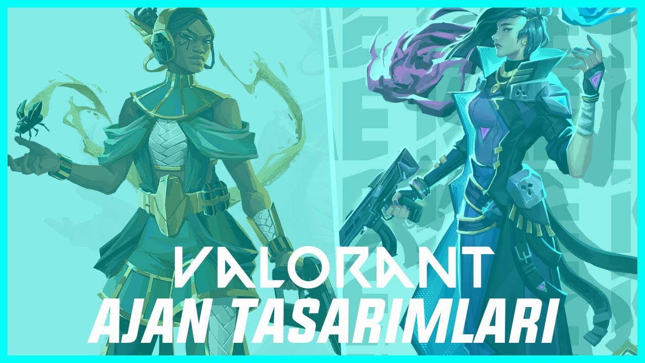 VALORANT AJAN TASARIMLARI // VALORANT SAMAT, KAE VE MERİNO AJAN ...
