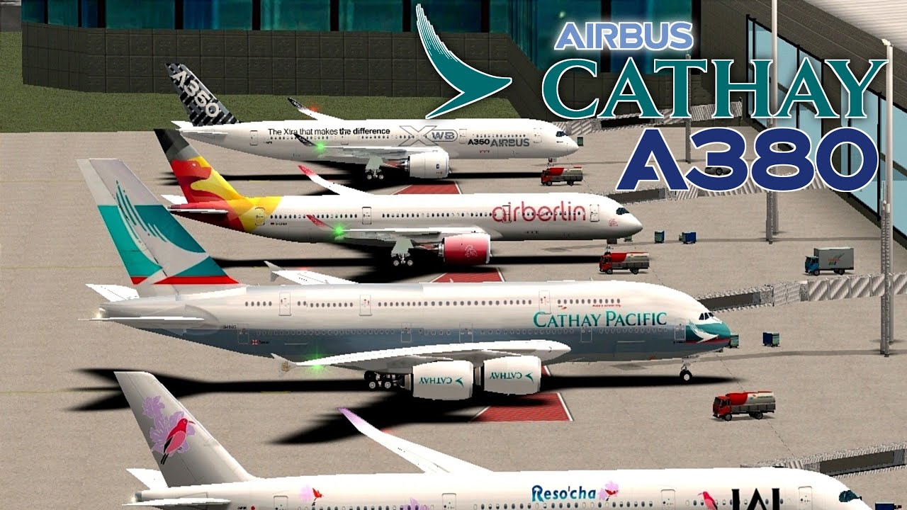 New A380 Cathay Pacific ‼️Unmatched air traffic control mod APK Livery ...