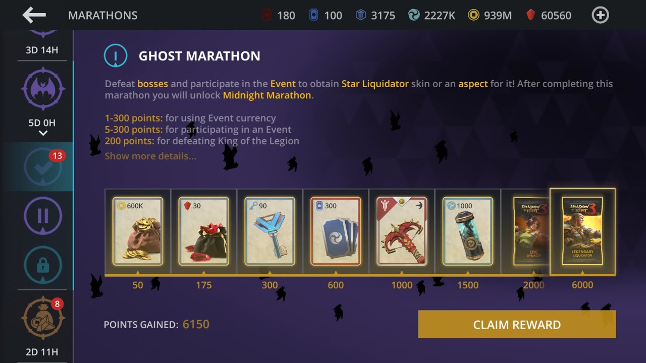 Completed the Race With The Ghosts - Check the Rewards | Creepy Party ...
