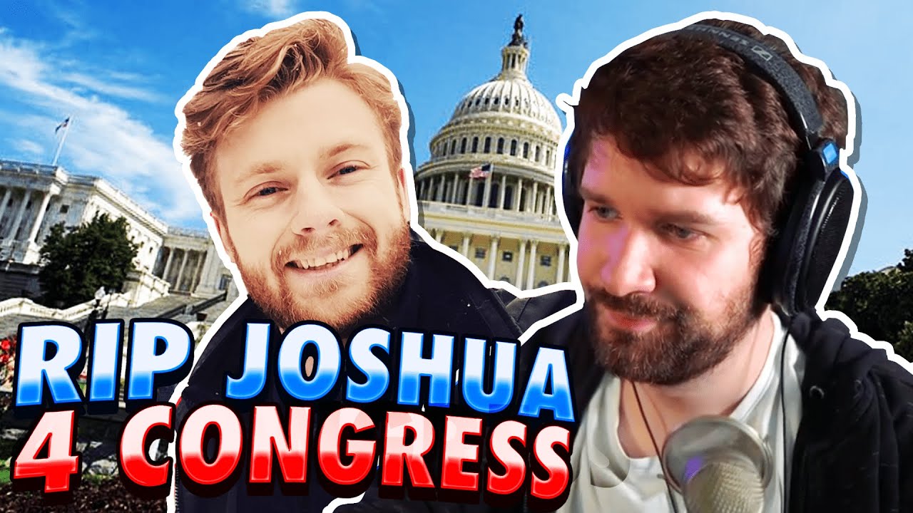 Joshua 4 Congress Rage Quits Social Media - Destiny Reacts - YouTube
